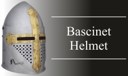 Medieval Bascinet Helmets - LARP Gear | HistoricalReproductions.com