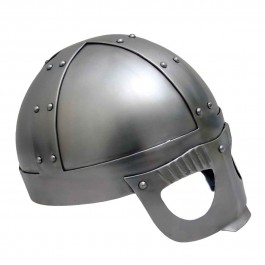 Historical Reenactment Gear Viking Helmet With Chain Mesh - Steel ...